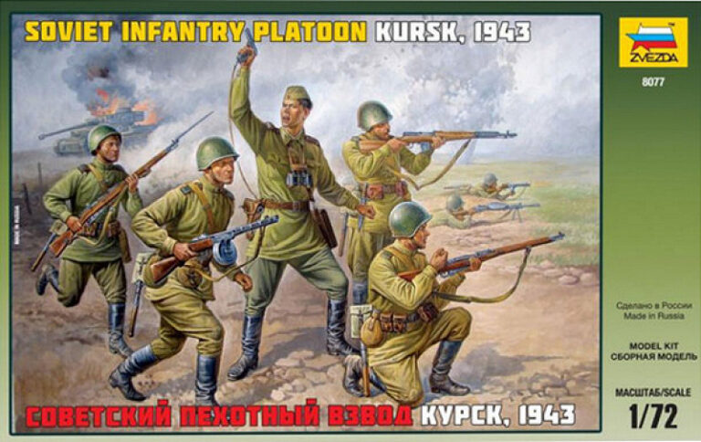 Modellino soldati model kit modellismo diorami Zvezda SOVIET INFANTRY ...