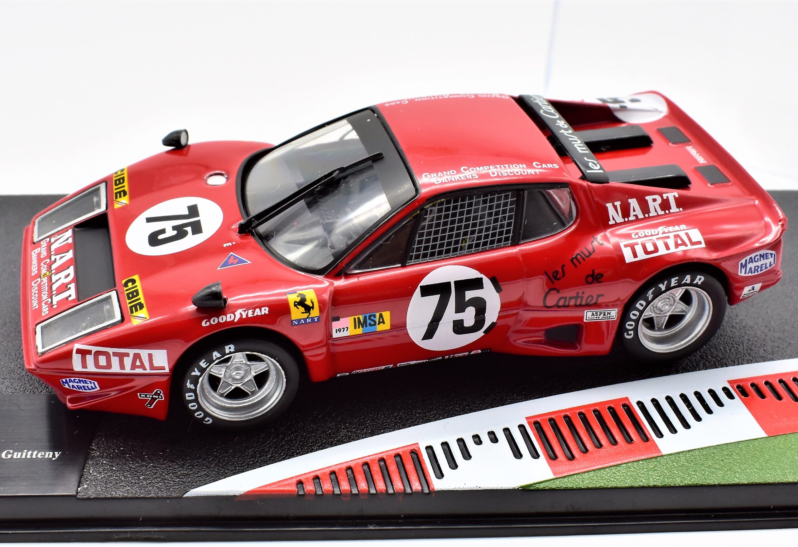 Modellino auto Ferrari 365 GT4 BB racing collection 1:43 ixo diecast ...