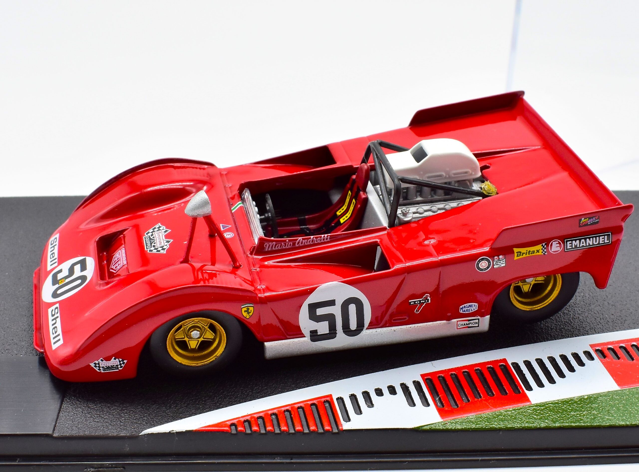 Modellino auto Ferrari 712 Can Am racing collection 1:43 ixo diecast ...