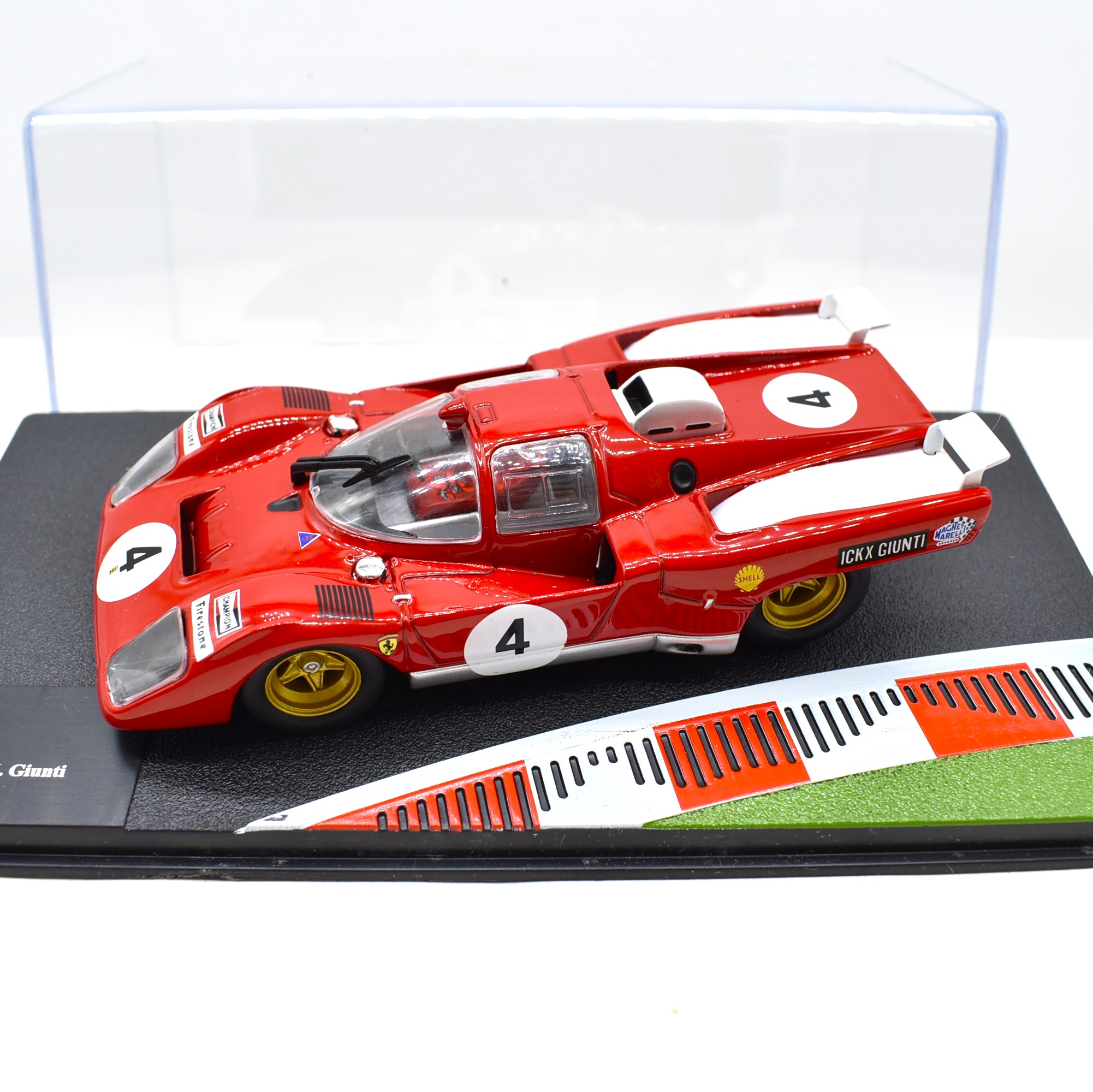 Modellino auto Ferrari 512 M racing collection 1:43 ixo diecast ...