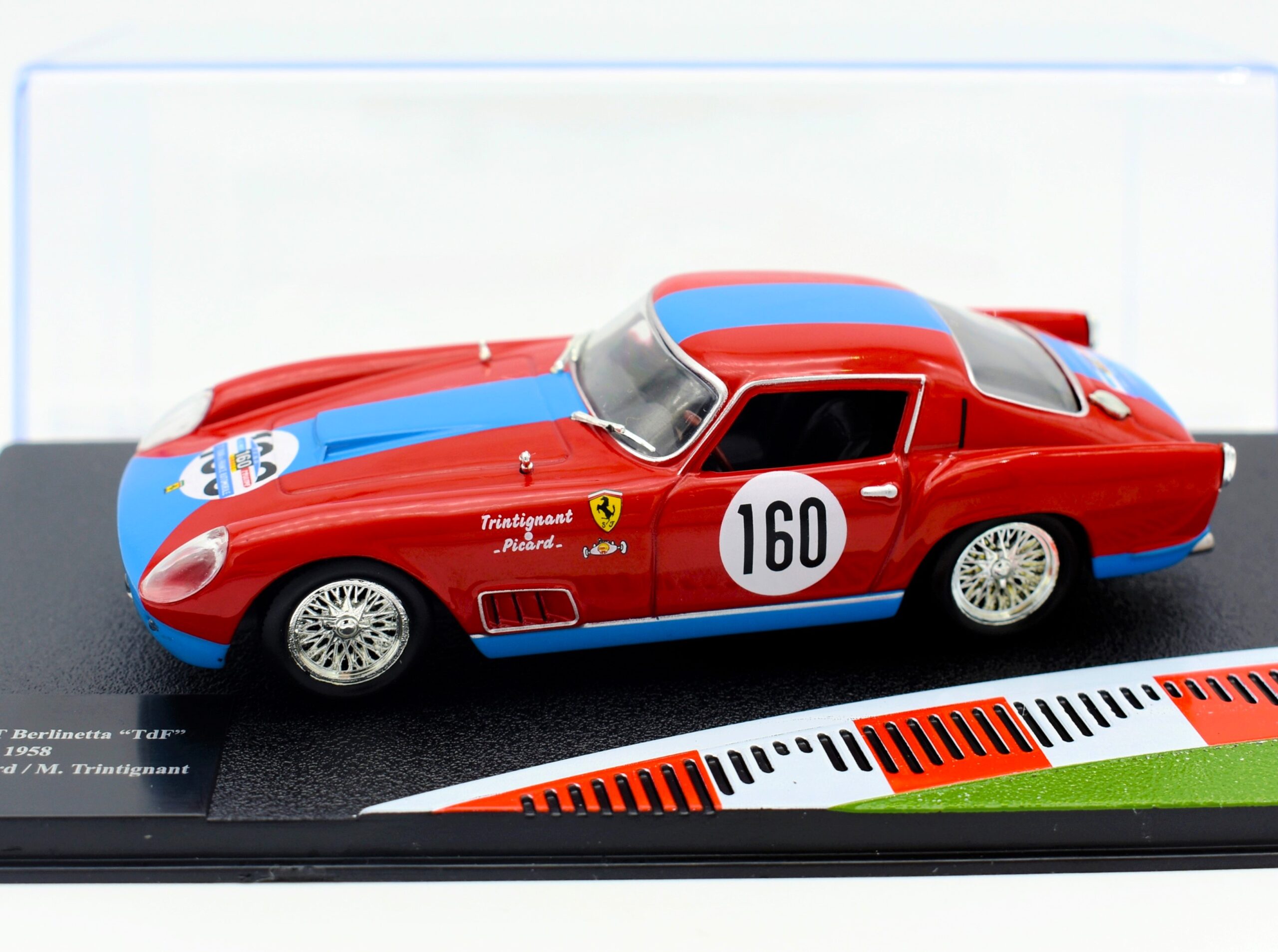 Modellino auto Ferrari 250 GT Berlinetta racing collection 1:43 ixo ...