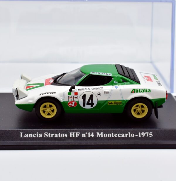 Modellino auto rally scala 1:43 Lancia Stratos HF diecast modellismo ...