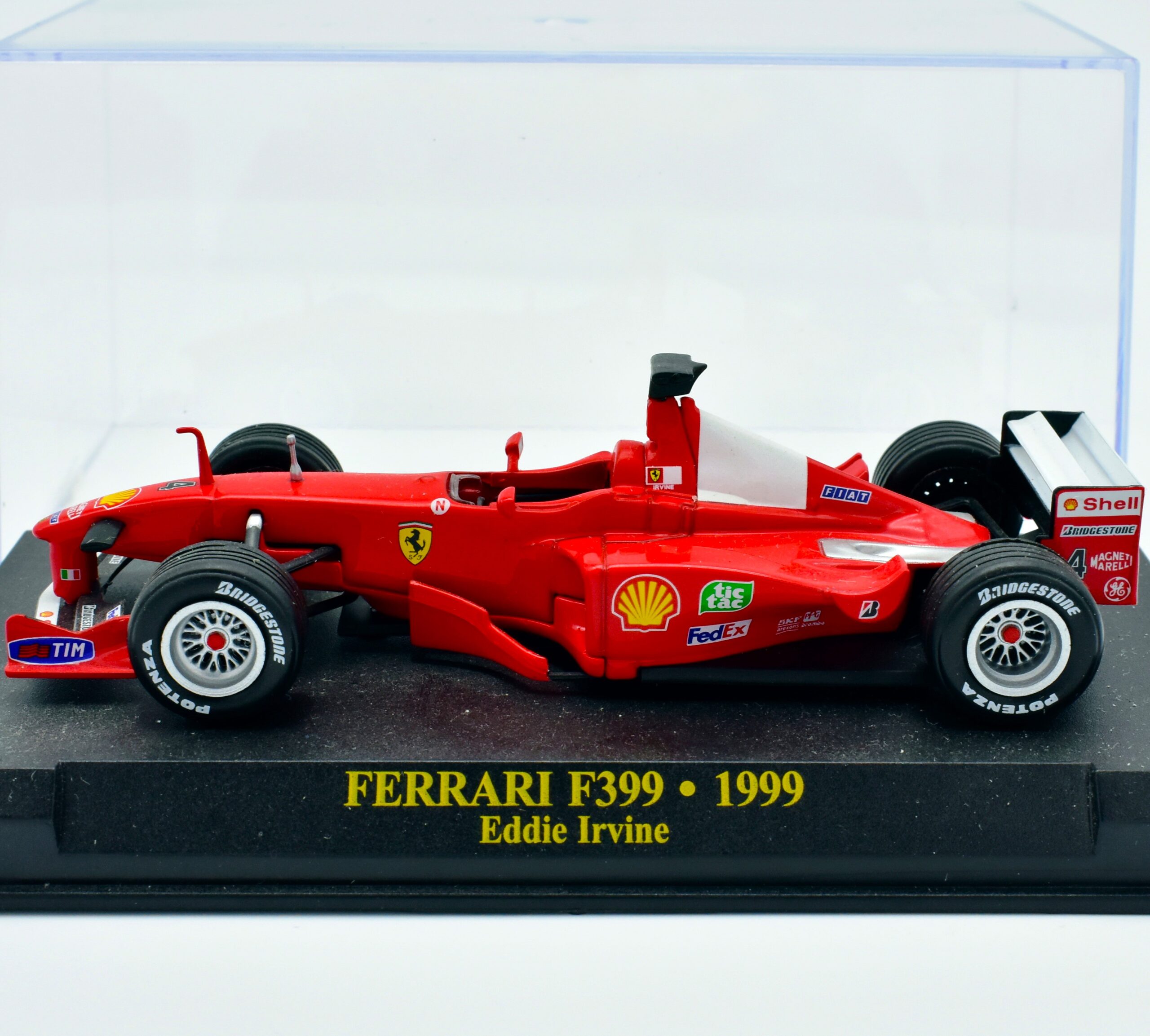 Modellino auto Ferrari F1 F399 1999 scala 1:43 Formula 1 Irvine ixo ...