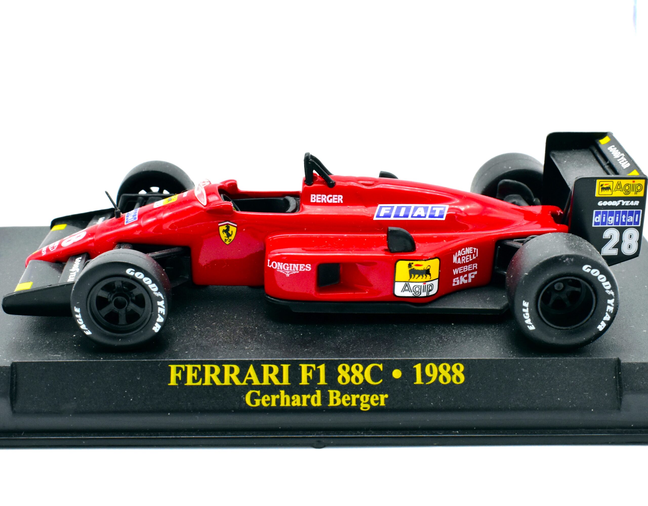Modellini Ferrari f1 scala 1/43 formula 1 auto gp collezione F1 88C berger 1988 - Arcadia Modellismo