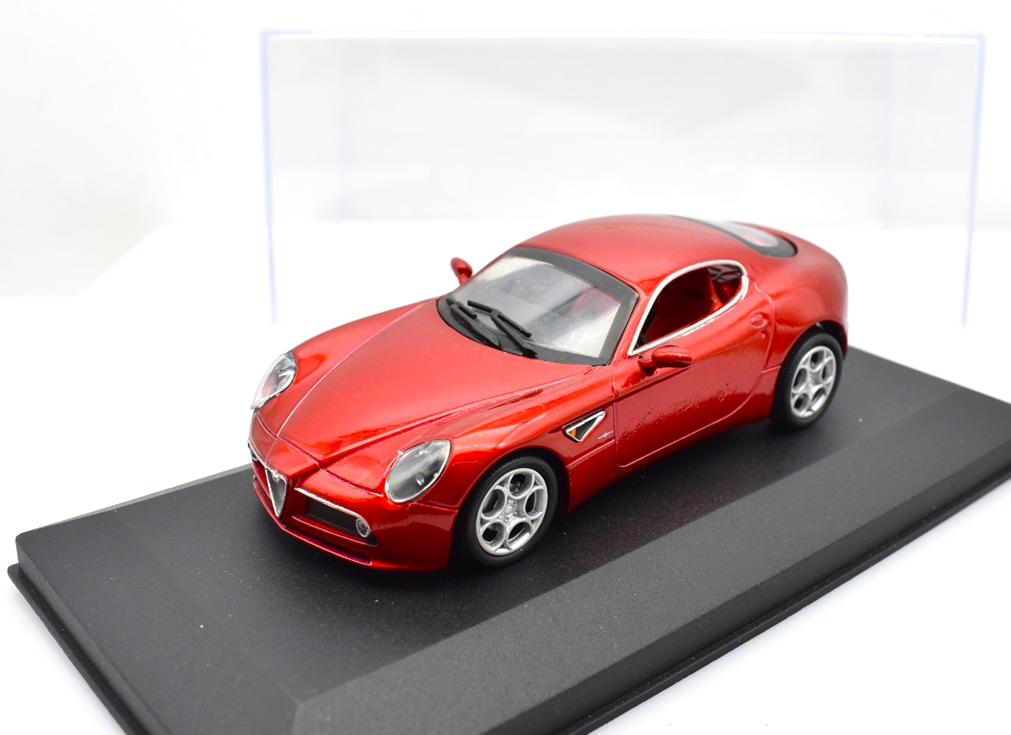 Modellino auto scala 1:43 Alfa Romeo 8C Competizione modellismo statico ...