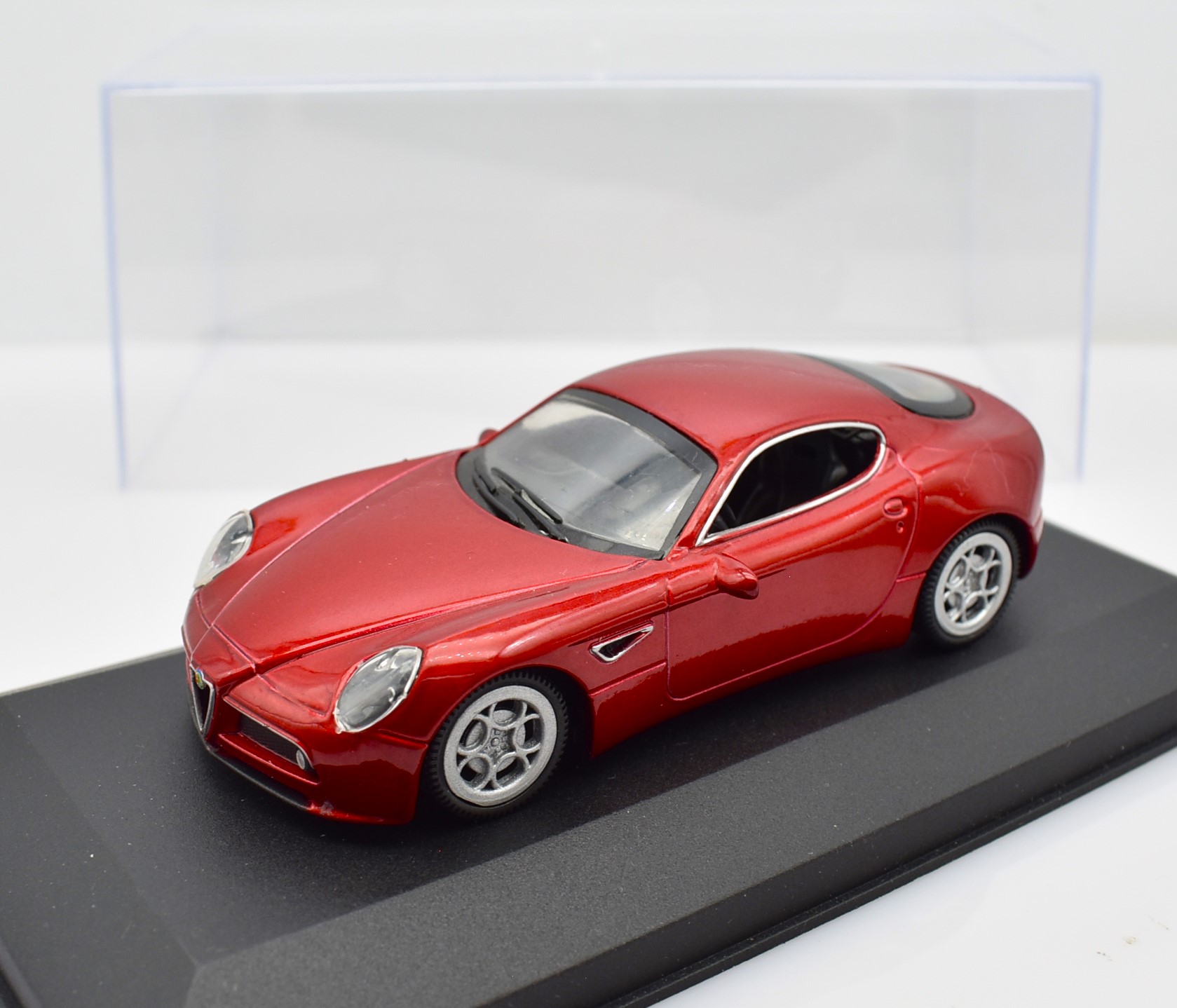 Modellino auto scala 1:43 Alfa Romeo 8C Competizione modellismo statico ...