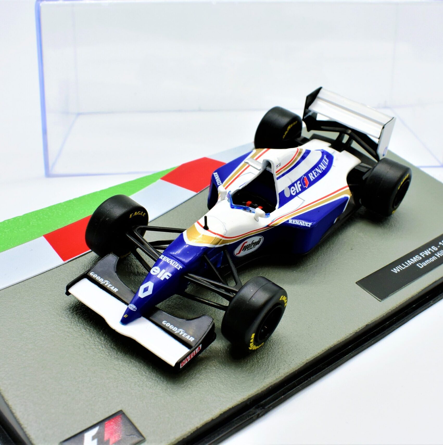 Modellini auto FORMULA 1 scala 1:43 WILLIAMS FW16 Hill collezione ixo ...