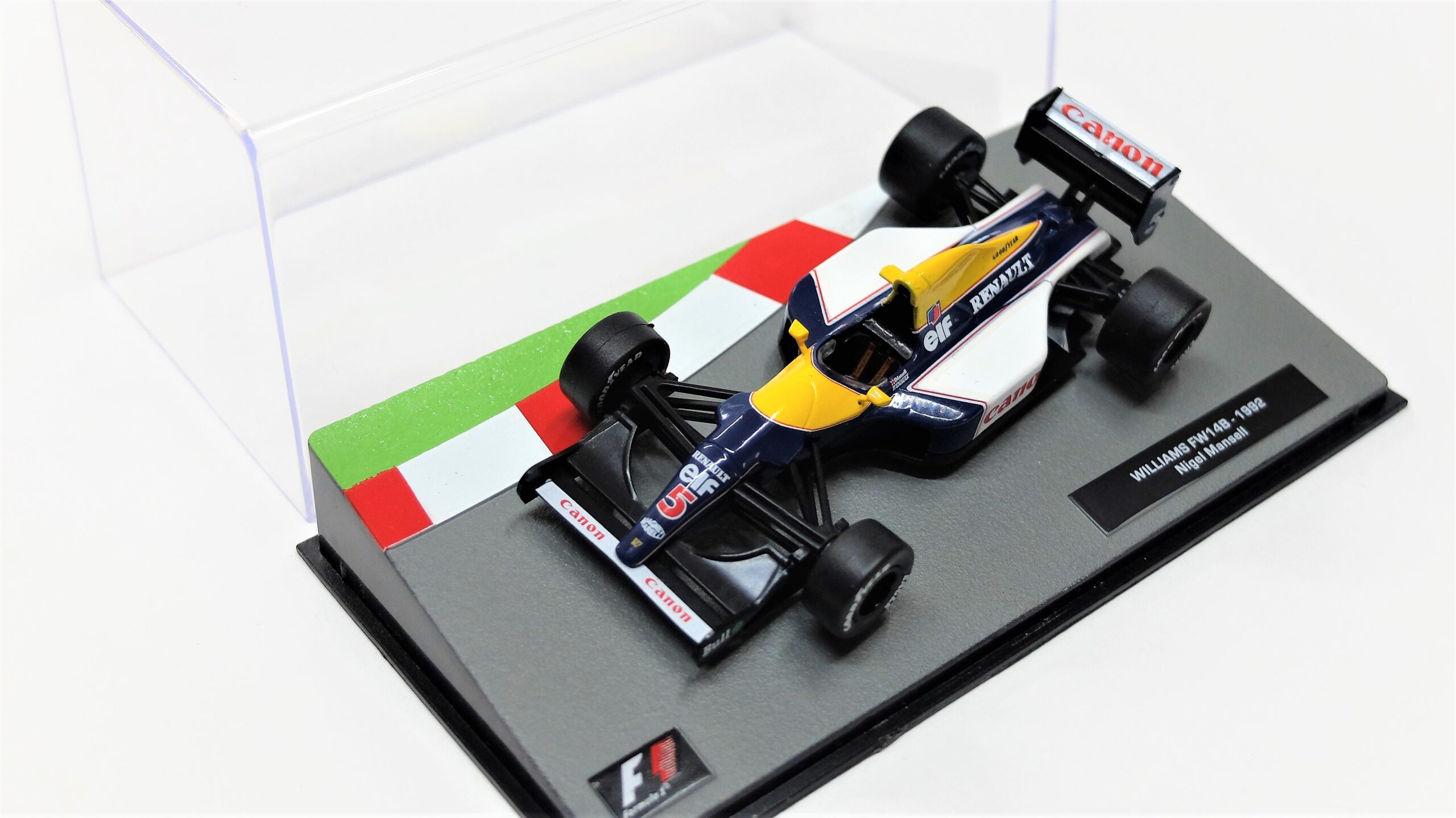 Modellini auto FORMULA 1 scala 1:43 WILLIAMS FW14B Mansell collezione ...
