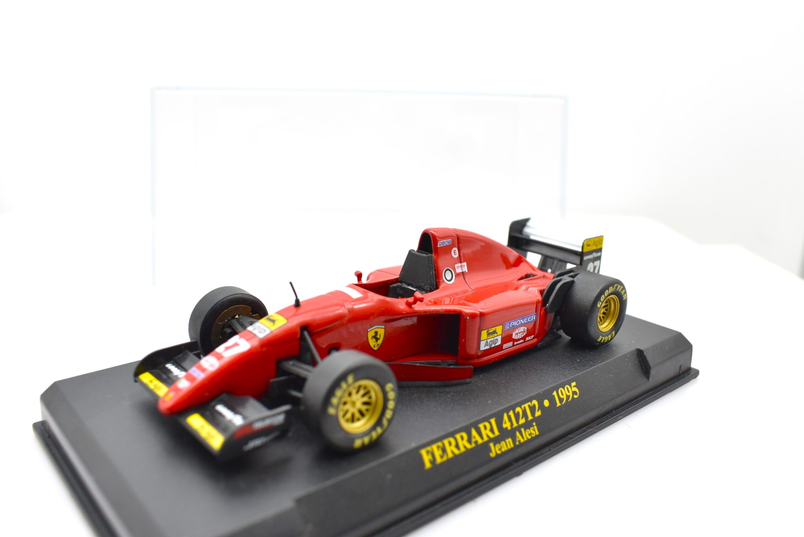 Modellino auto Ferrari F1 412 T2 1995 scala 1:43 Formula 1 Alesi ixo ...
