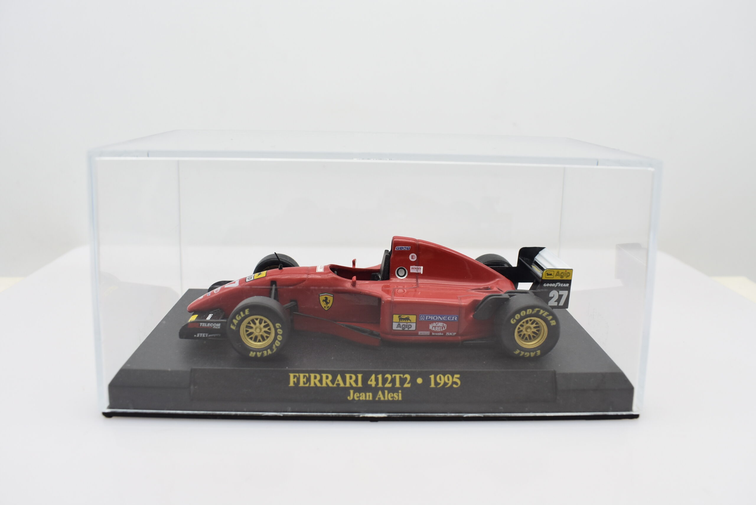 Modellino auto Ferrari F1 412 T2 1995 scala 1:43 Formula 1 Alesi ixo ...