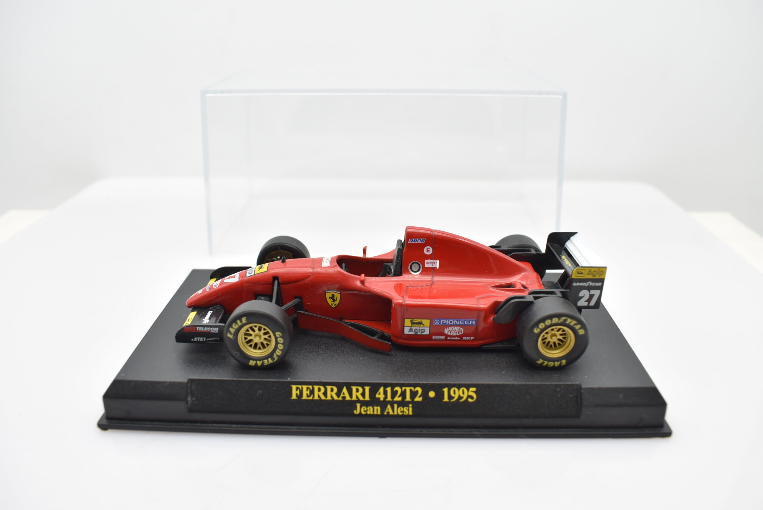 Modellino auto Ferrari F1 412 T2 1995 scala 1:43 Formula 1 Alesi ixo ...
