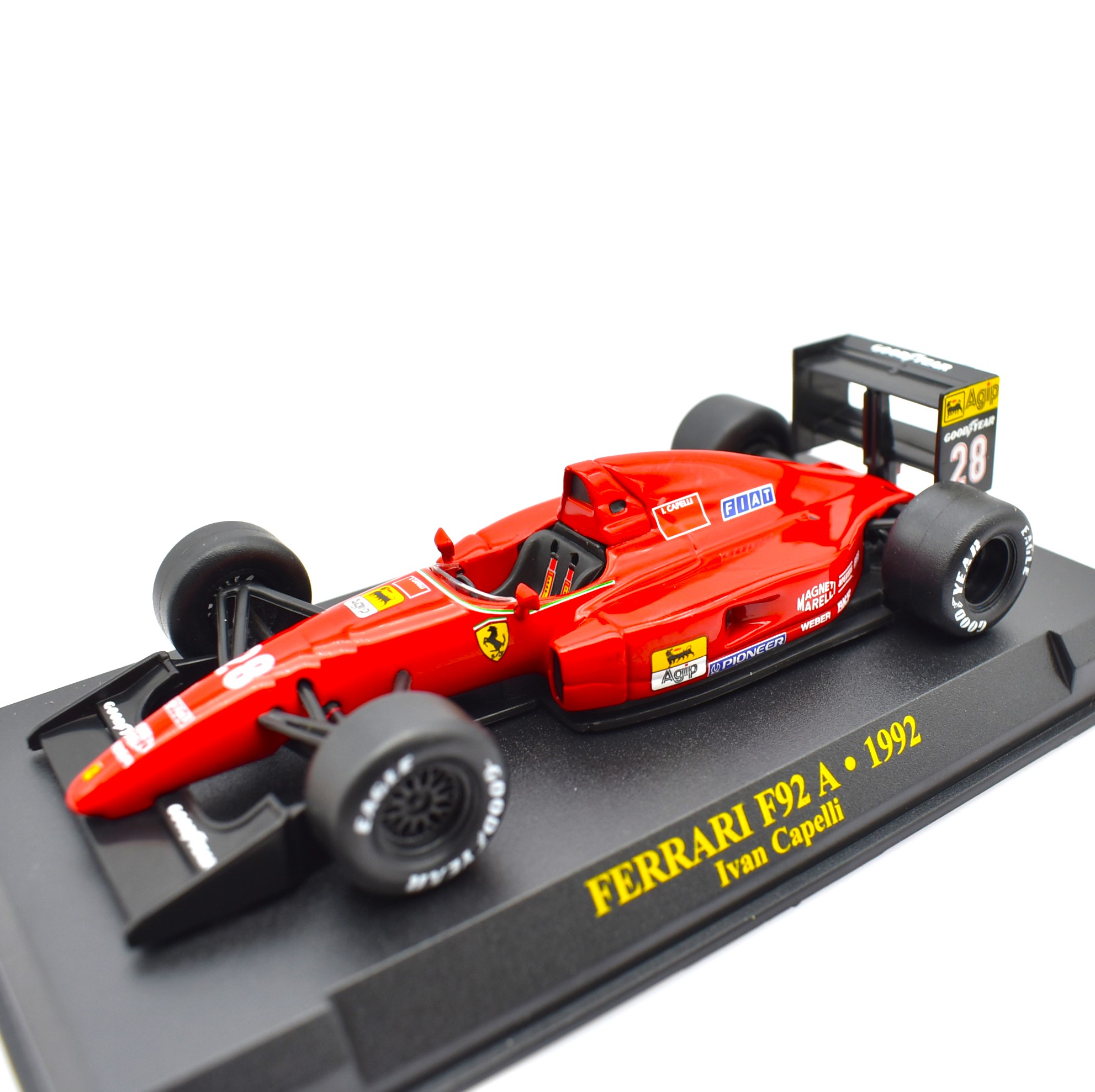 Modellino auto Ferrari F1 F92 A 1992 scala 1:43 Formula 1 Capelli ixo - Arcadia Modellismo