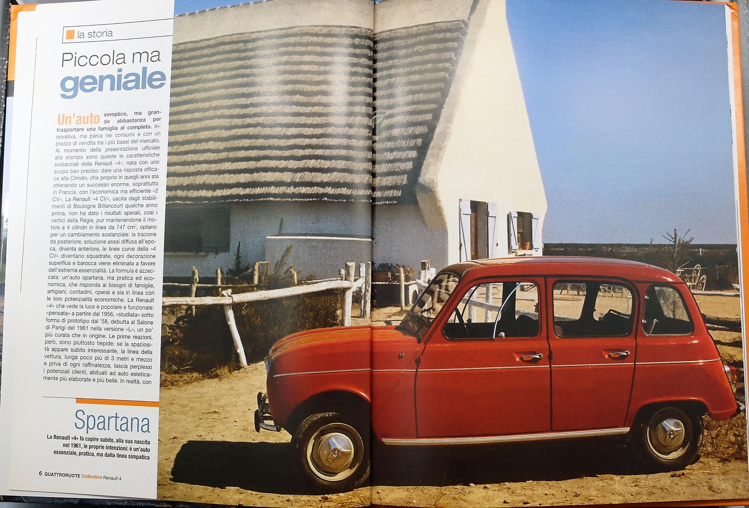 fascicolo Quattroruote Collection RENAULT 4 modellino auto 1:24 libro ...