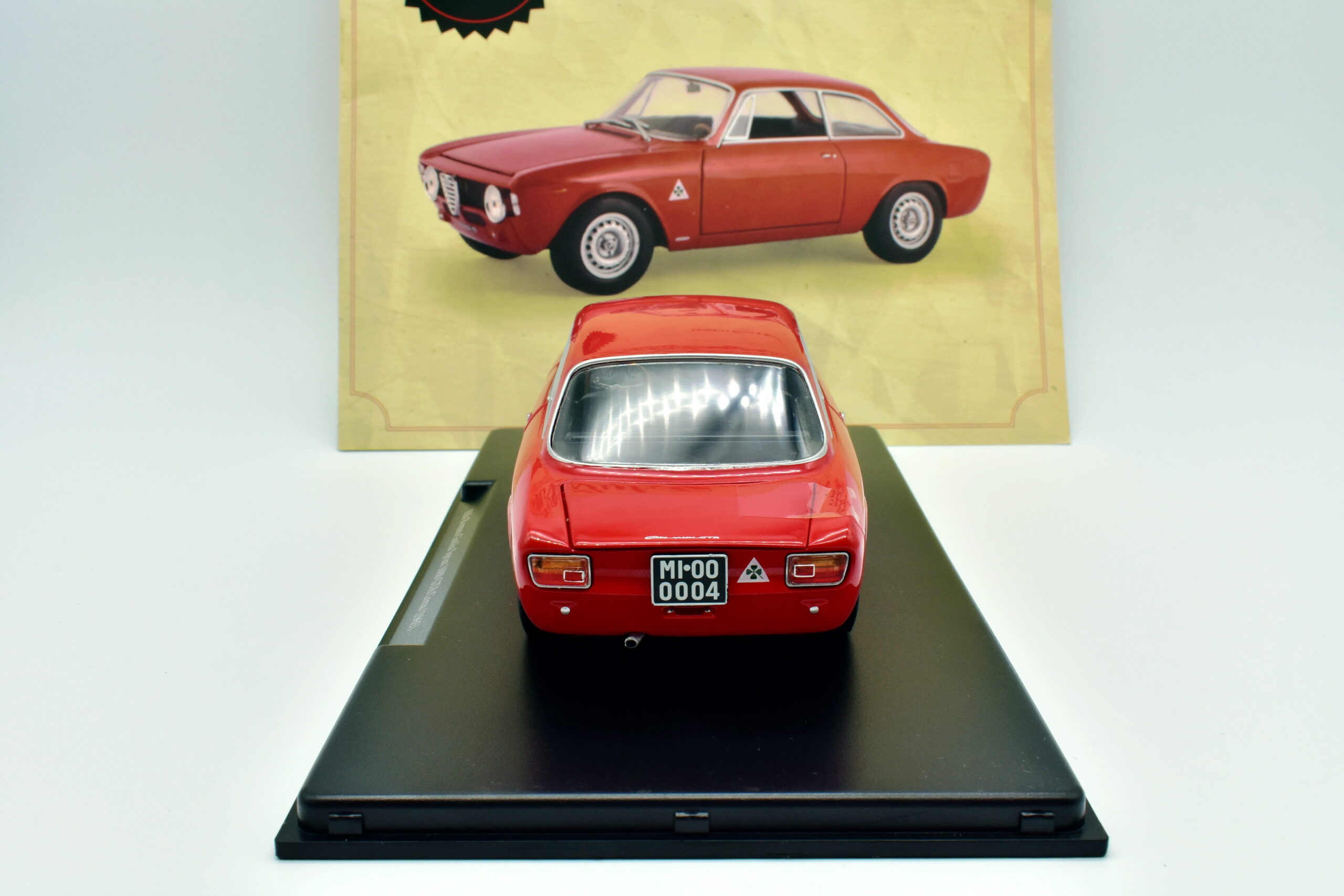 Modellino auto scala 1:24 ALFA ROMEO GIULIA SPRINT 1600 GTA CORSA ...