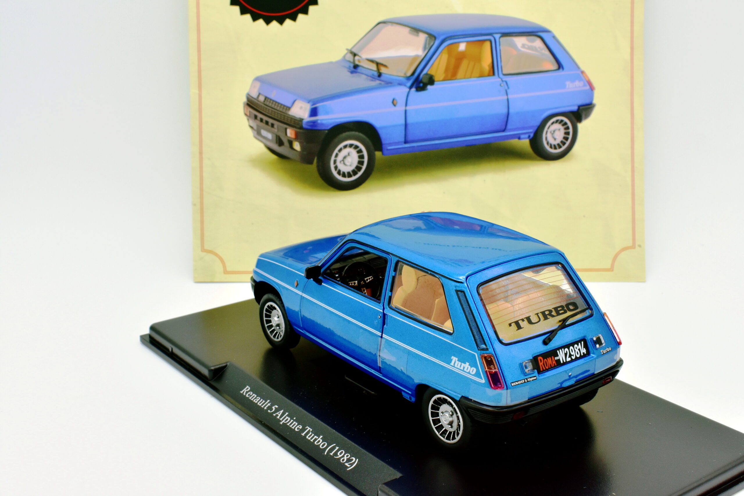 Modellino auto scala 1:24 RENAULT 5 ALPINE TURBO modellismo da ...