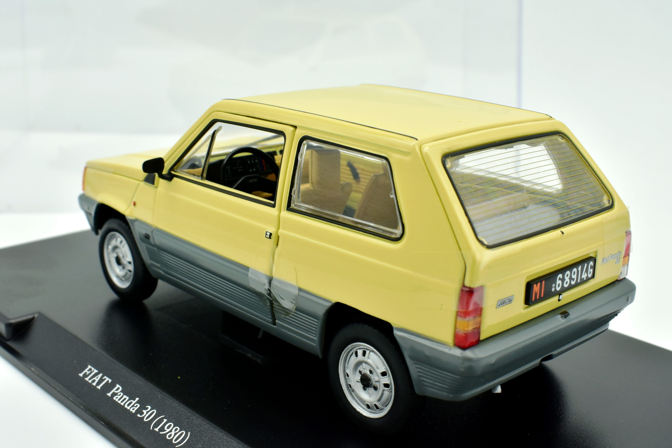 Modellino auto scala 1:24 FIAT PANDA 30 modellismo da collezione ...