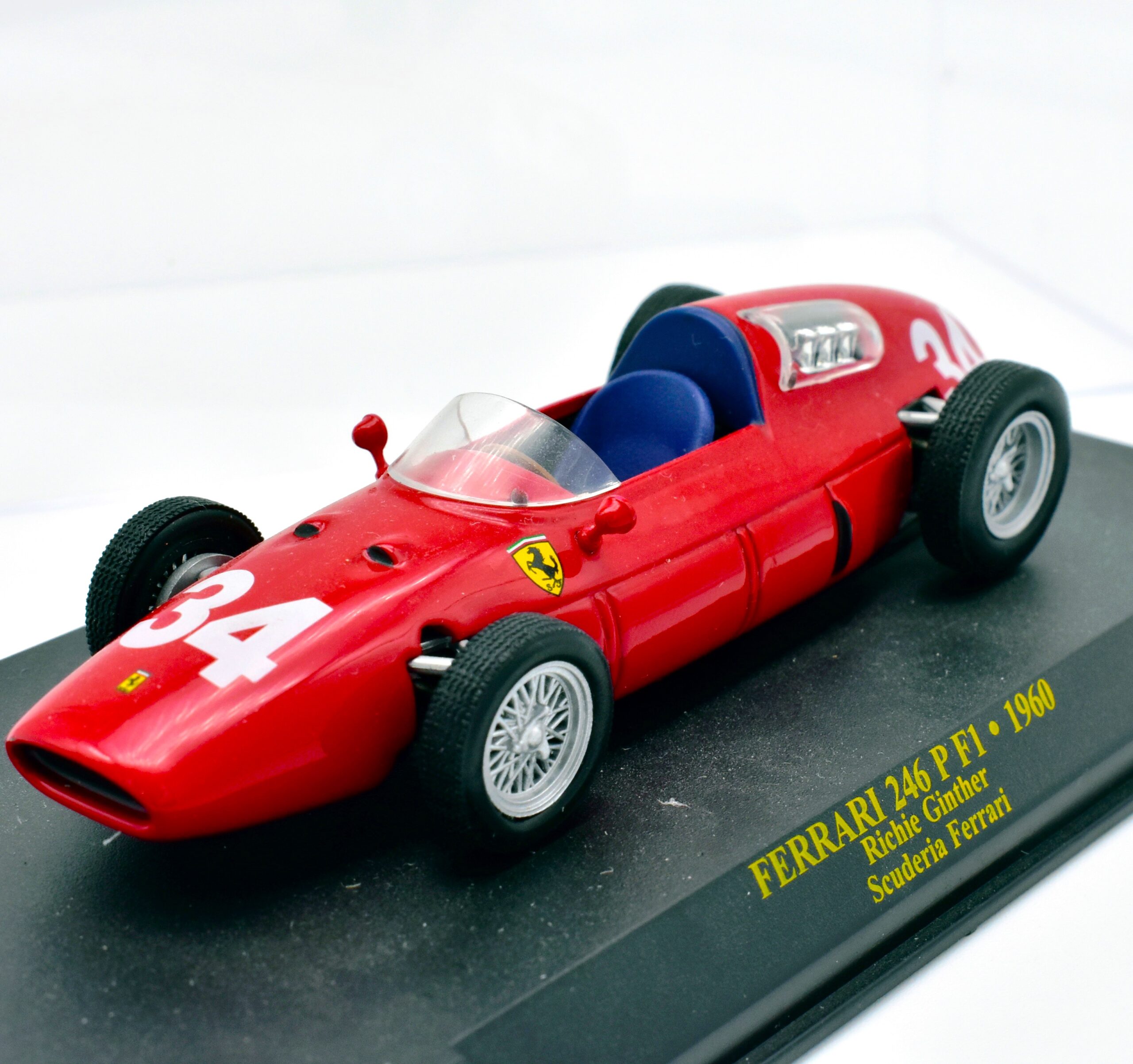 Modellini auto FERRARI 246 P F1 scala 1:43 Formula 1 GINTHER collezione ...
