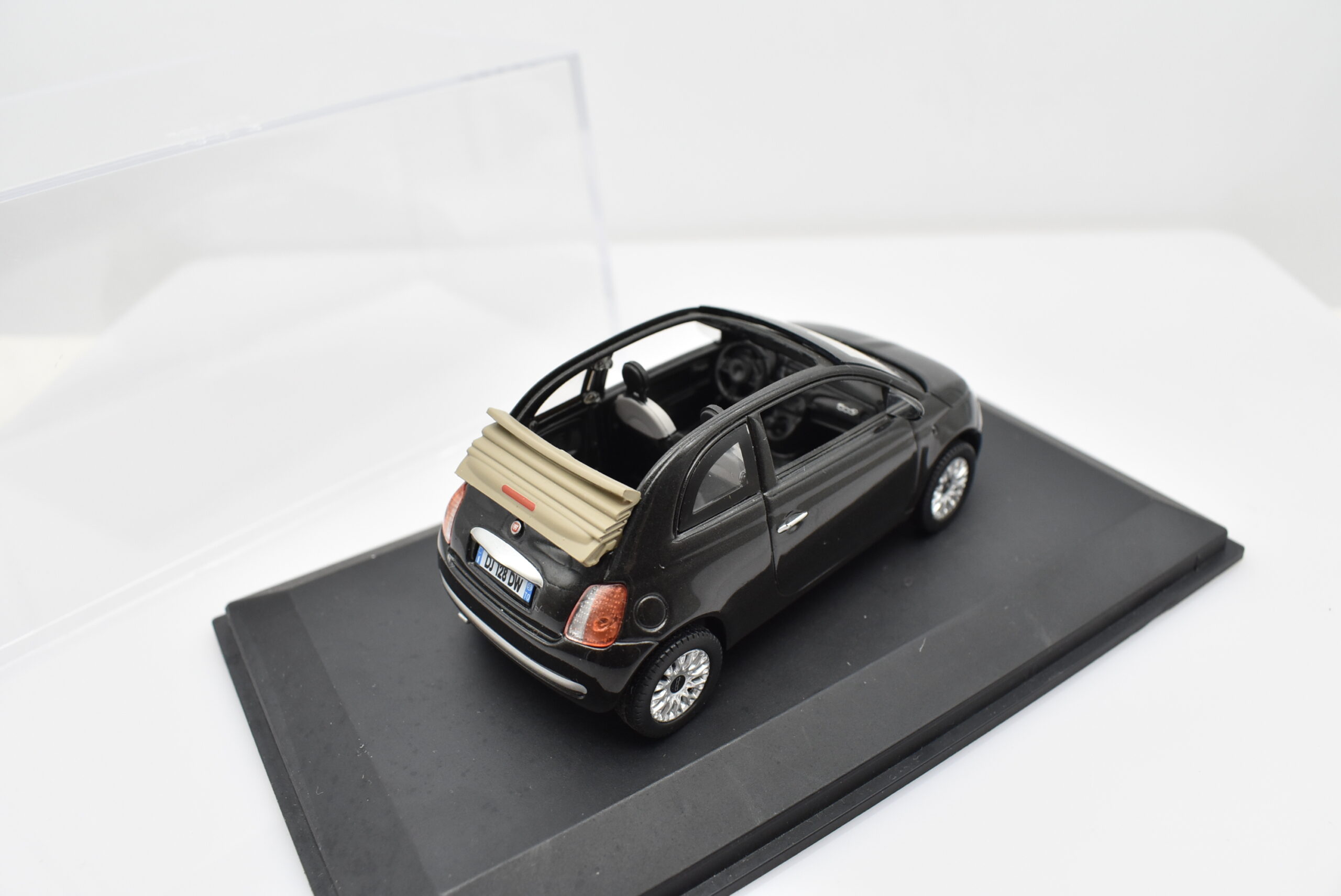 Modellini auto da collezione scala 1:43 FIAT 500 CABRIOLET diecast ...