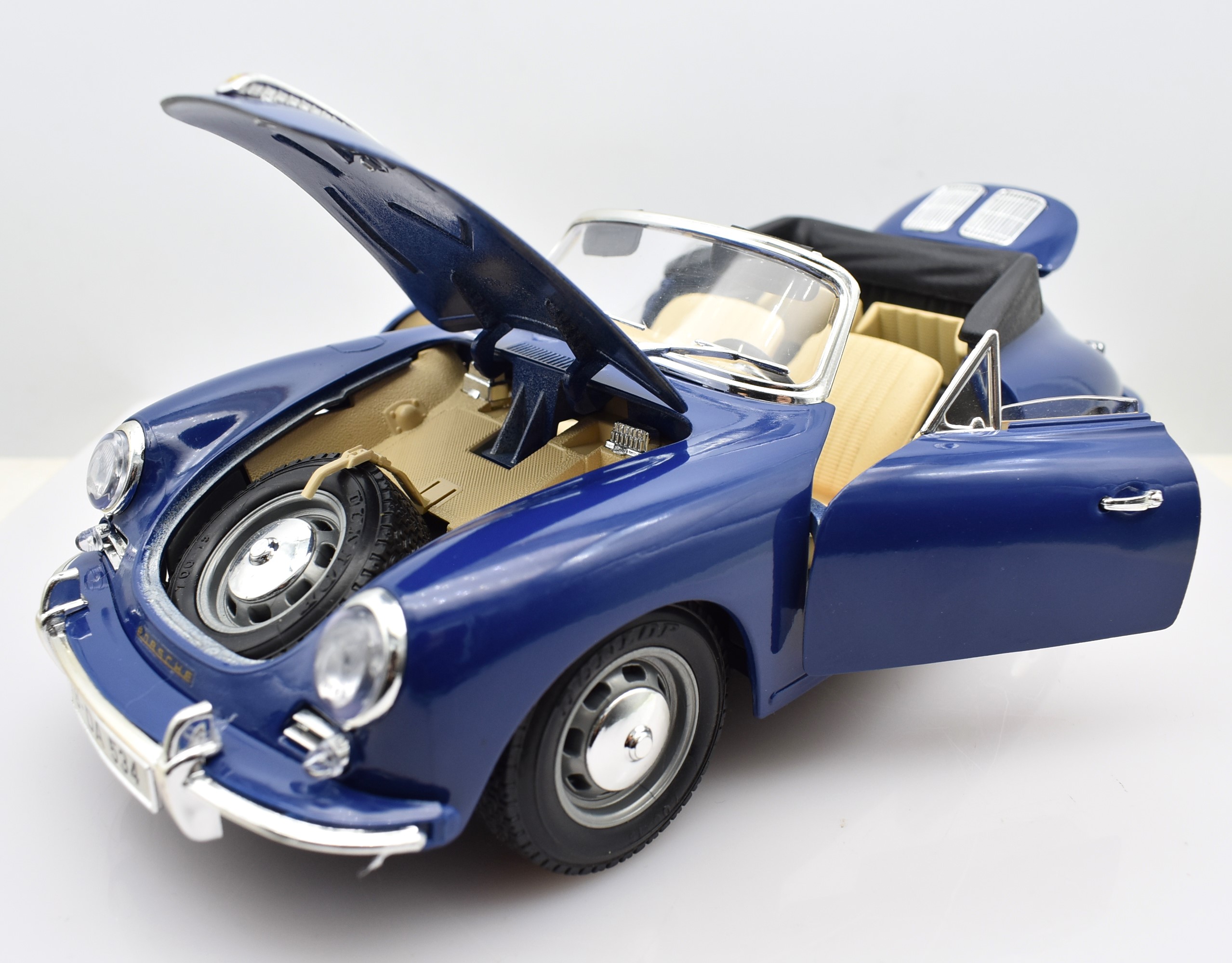 Modellino auto scala 1:18 PORSCHE 356 B modellismo da collezione ...
