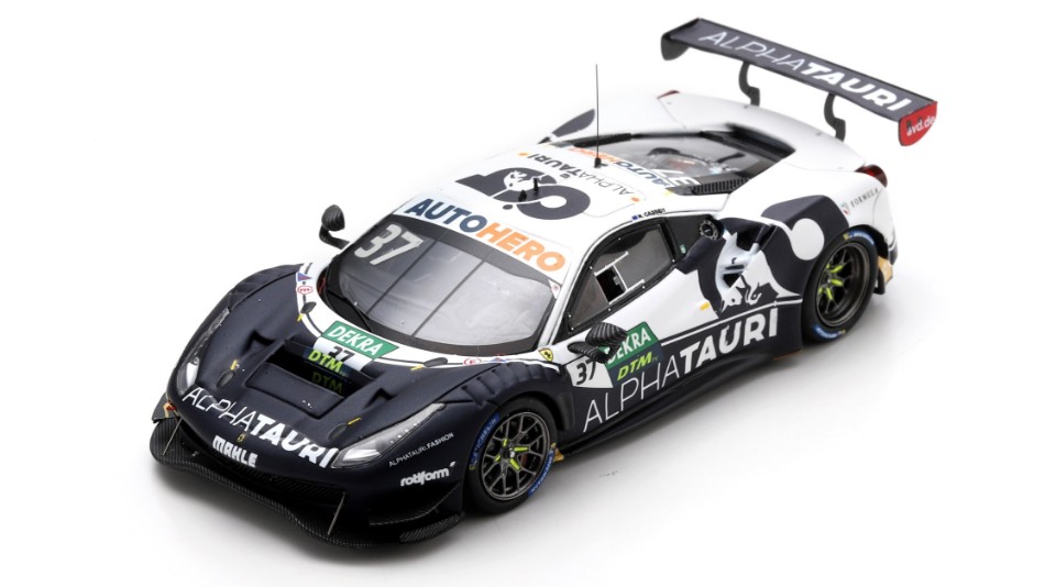 Modellino auto scala 1:43 Looksmart FERRARI 488 GT3 EVO N.37 RED BULL ...