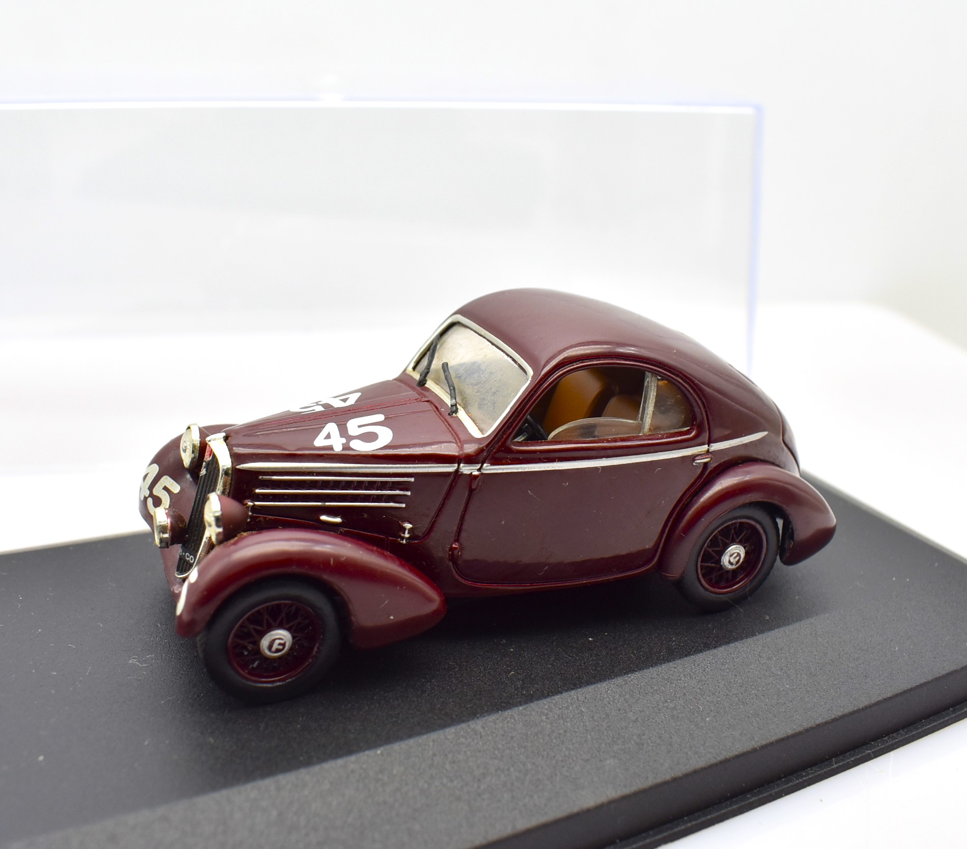 Modellino auto rally scala 1:43 FIAT Balilla Berlinetta MM diecast ...