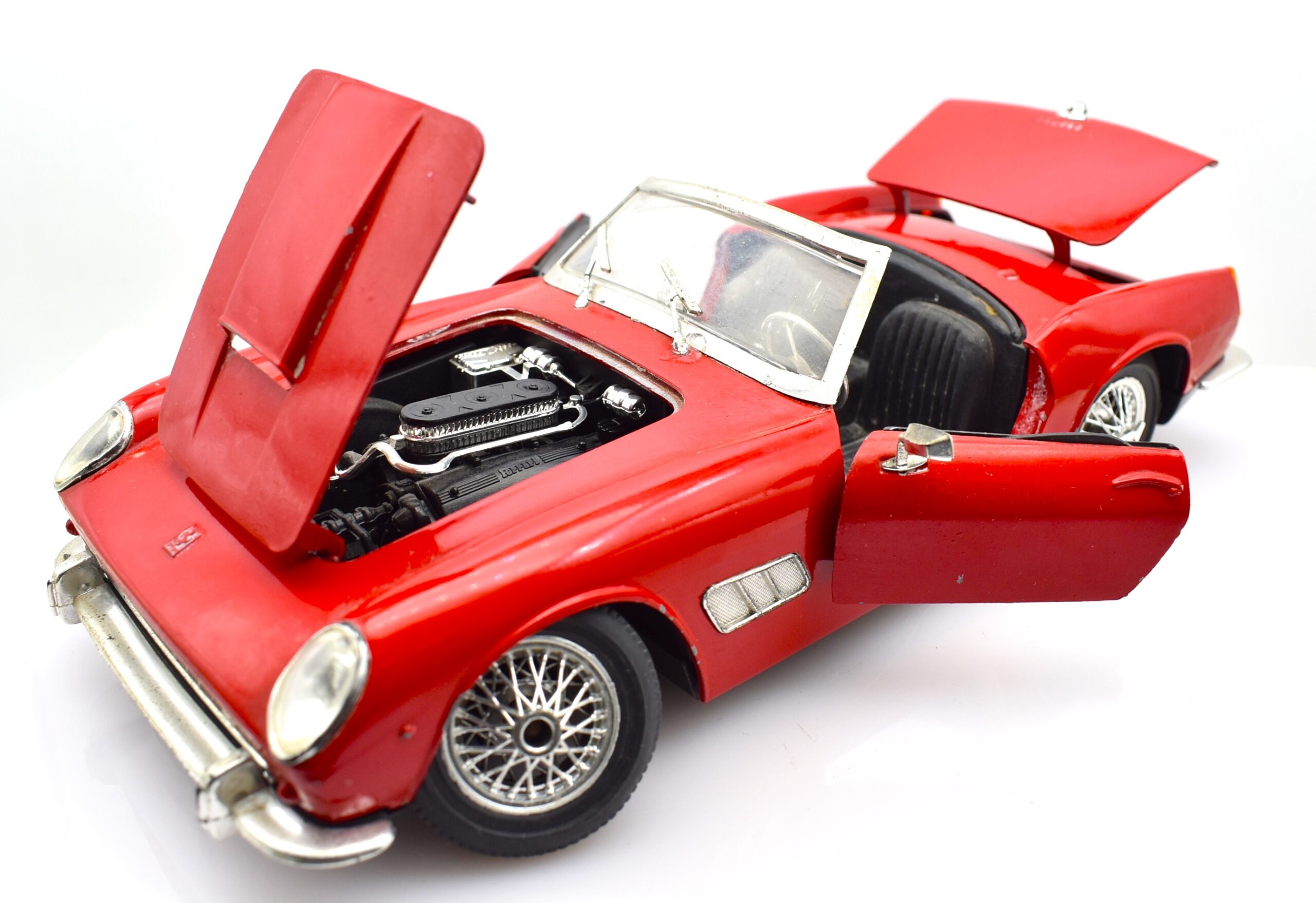 Modellino auto scala 1:16 Ferrari TG-21 Polistil diecast modellismo da ...