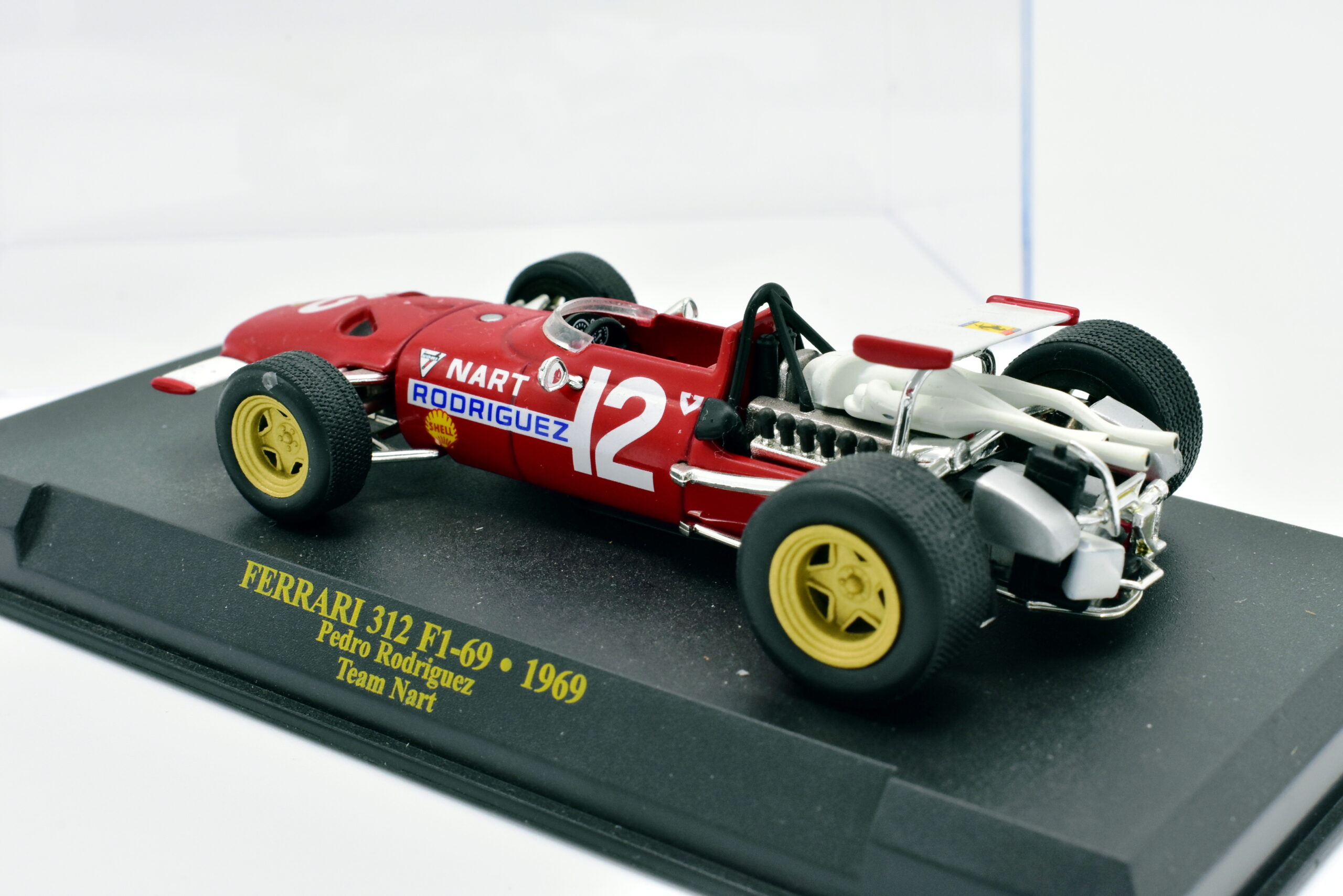 Modellini Auto Ferrari 312 F1-69 Rodriguez scala 1:43 formula 1 gp collezione ixo - Arcadia ...