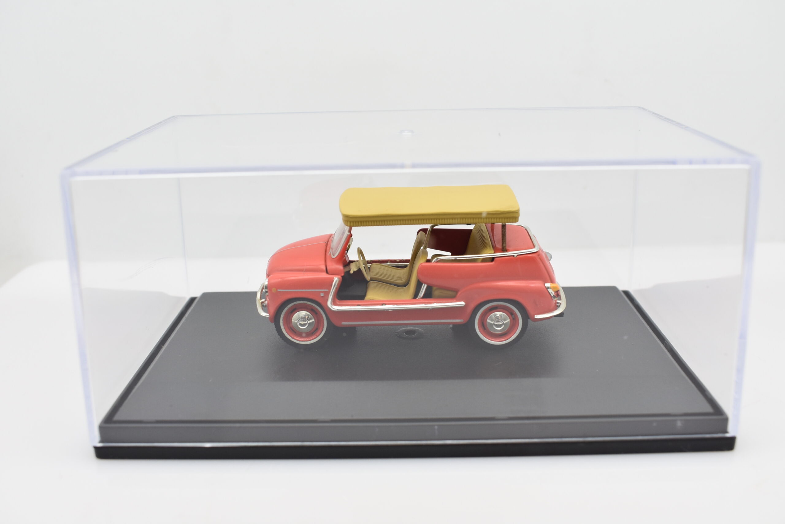 Modellino auto scala 1:43 Fiat 600 Jolly Ixo diecast modellismo statico ...