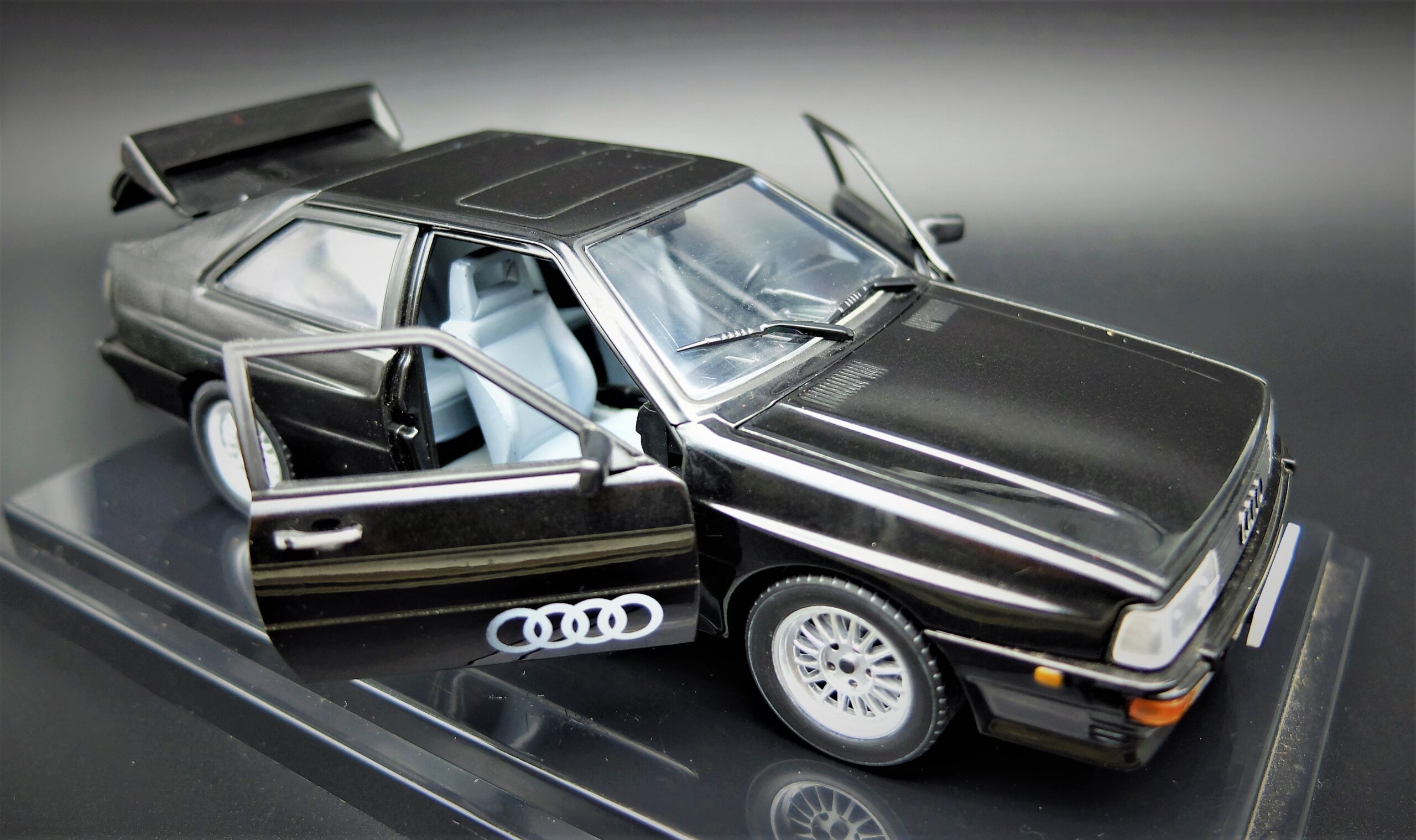 AUDI QUATTRO 4 modellini auto scala 1:24 quattroruote collection ...