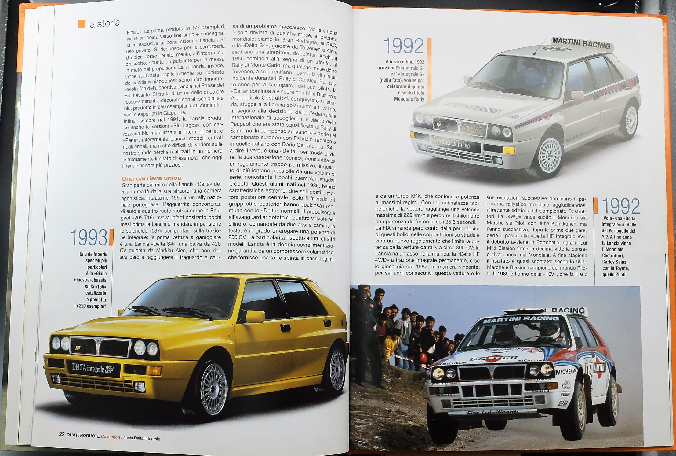 fascicolo Quattroruote Collection LANCIA DELTA HF modellino auto 1:24 ...