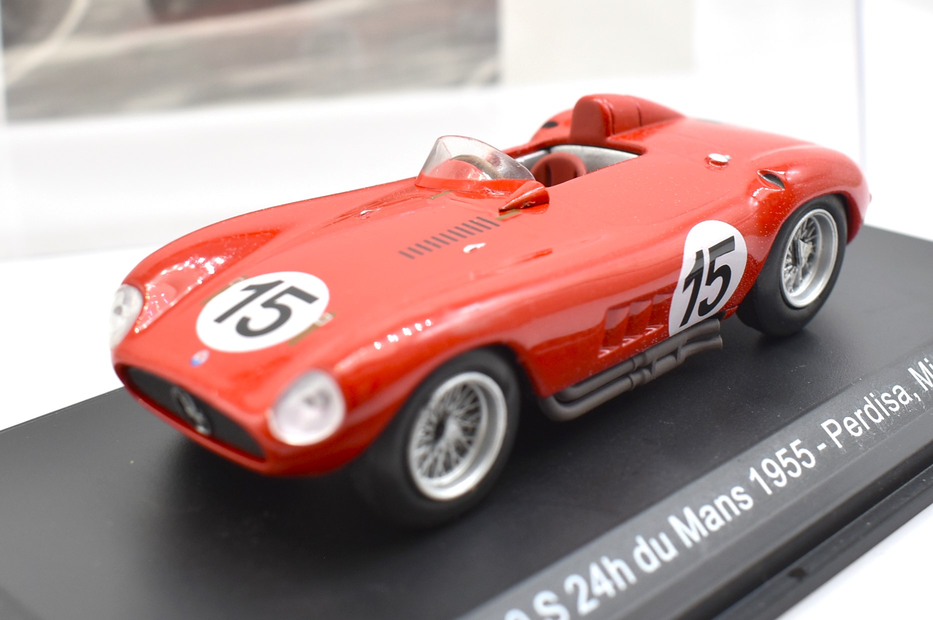 Modellino auto scala 1:43 Maserati 300 S 24h du Mans diecast modellismo ...