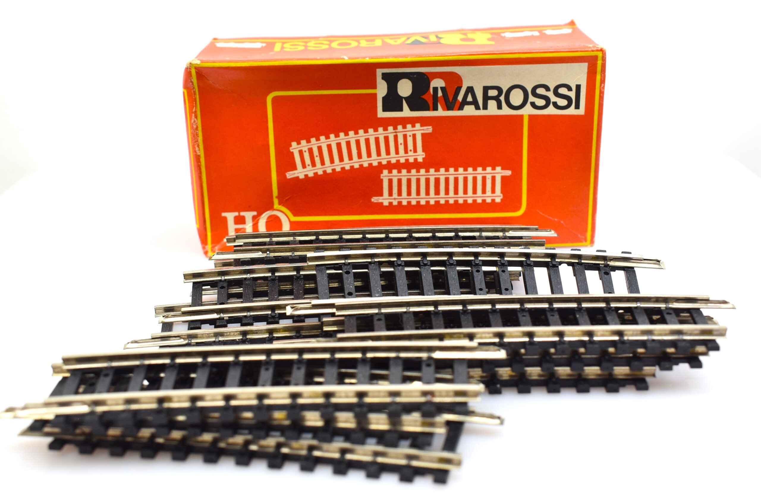 treni elettrici Rivarossi scala HO 1:87 Binari Curvi 3406 modellismo ...