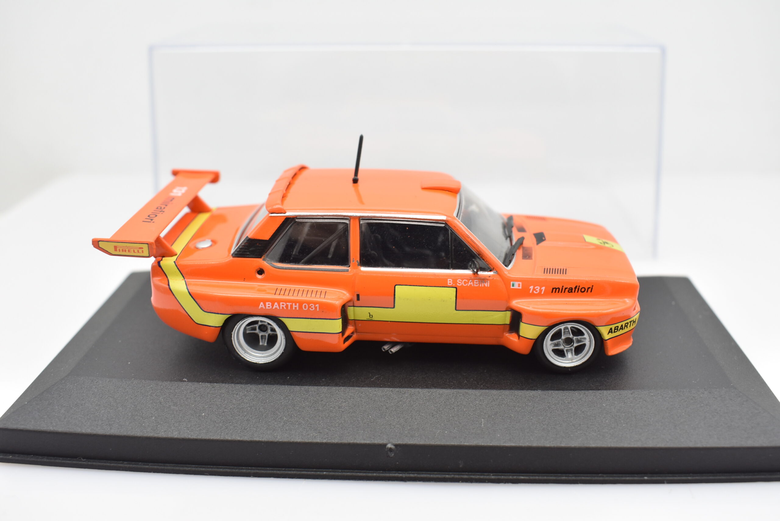 Modellino auto scala 1:43 Fiat 131 Abarth SE 031 diecast modellismo ...