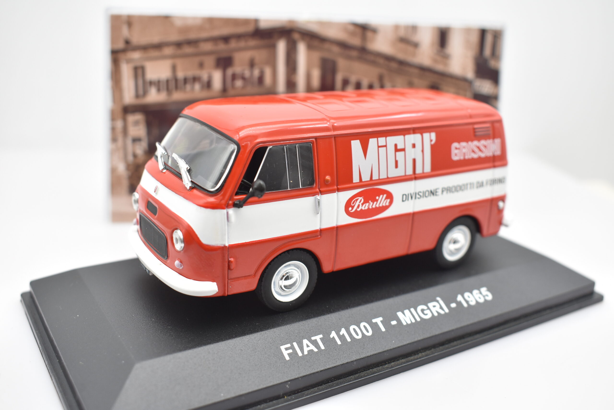 Modellino furgone scala 1:43 Fiat 1100 T Migrì diecast modellismo ...