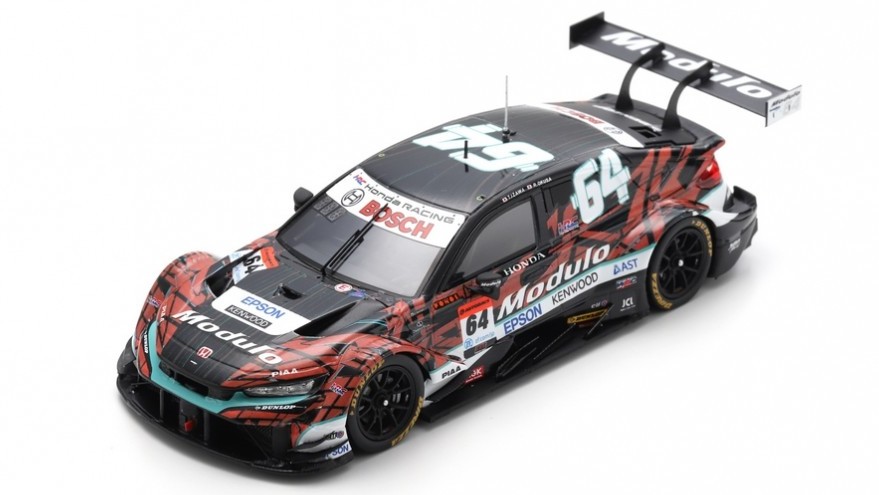 Modellino auto scala 1:43 Spark MODULO CIVIC TYPER R-GT SUPER GT500 2024 racing modellismo ...