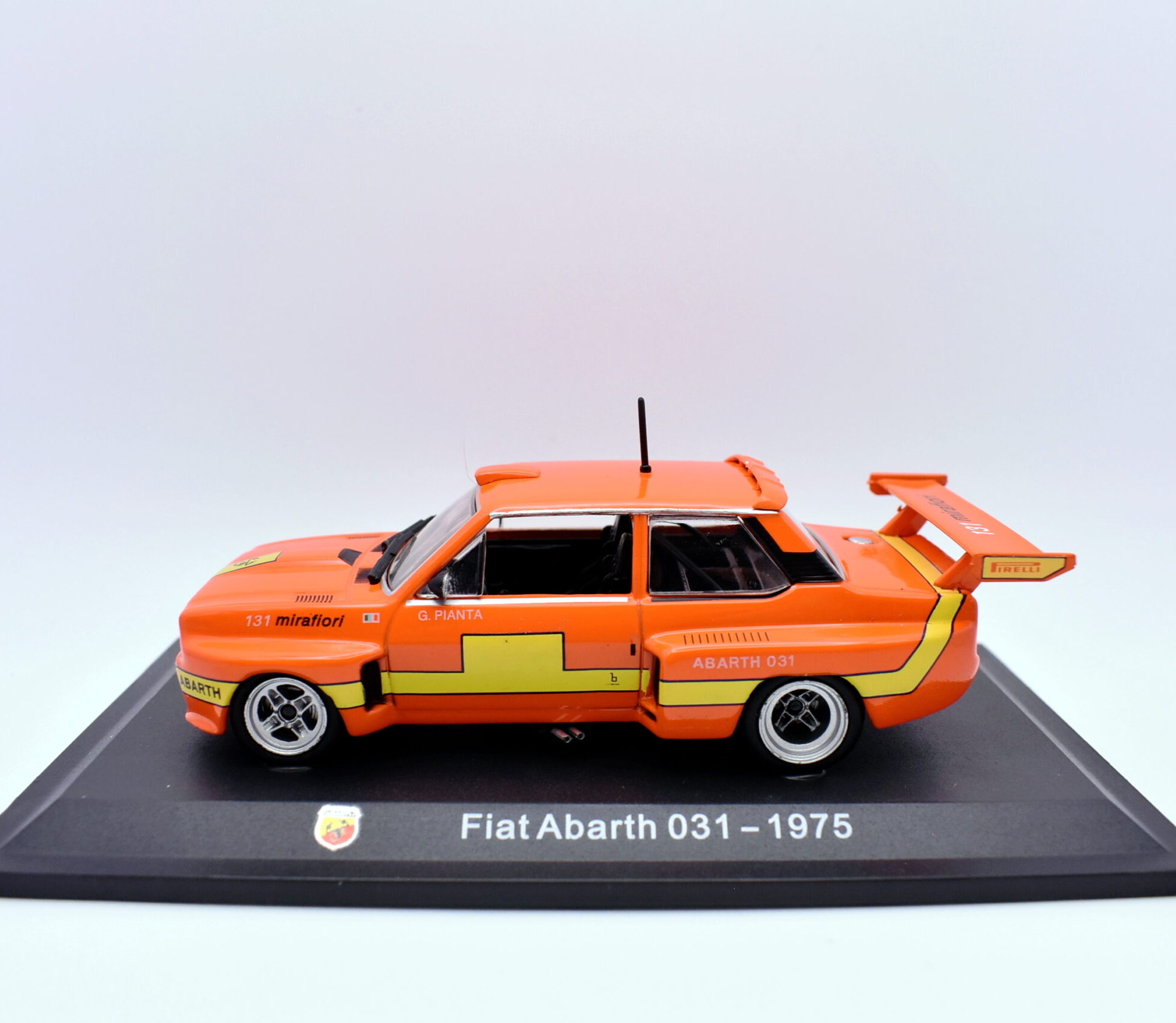 Modellino auto scala 1:43 Fiat 131 abarth 031 diecast modellismo ...